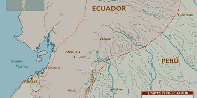 Frontera entre Peru y Ecuador | Historia del Perú